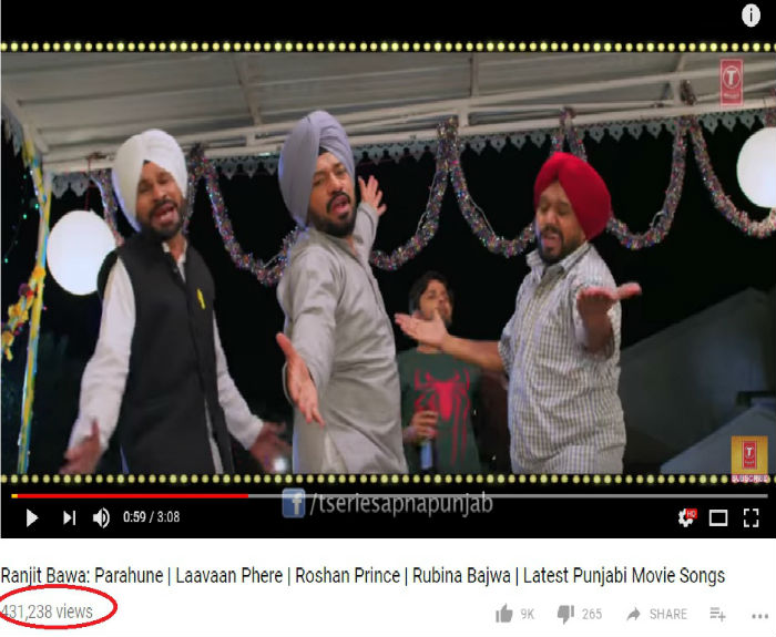 'ਲਾਵਾਂ ਫੇਰੇ' ਦੇ 'ਪਰਹੁਣੇ' ਗੀਤ ਨੂੰ ਦਰਸ਼ਕਾਂ ਵਲੋਂ ਮਿਲ ਰਿਹਾ ਭਰਵਾਂ ਹੁੰਗਾਰਾ ...