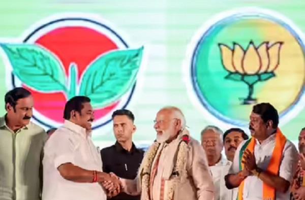 DMK ਨਾਲ ਹੱਥ ਮਿਲਾਏਗੀ BJP ! ਤਾਮਿਲਨਾਡੂ 'ਚ ਬਦਲ ਸਕਦੀ ਹੈ ਸਿਆਸੀ ਤਸਵੀਰ